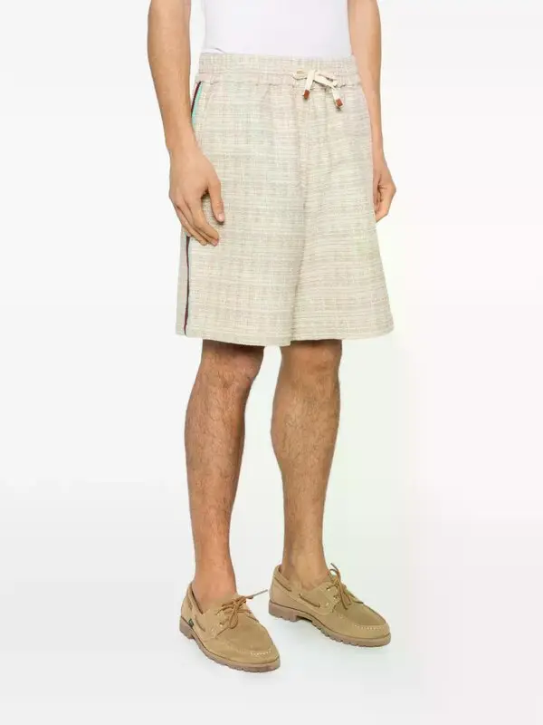 Drole De Monsieur Side-stripe Shorts