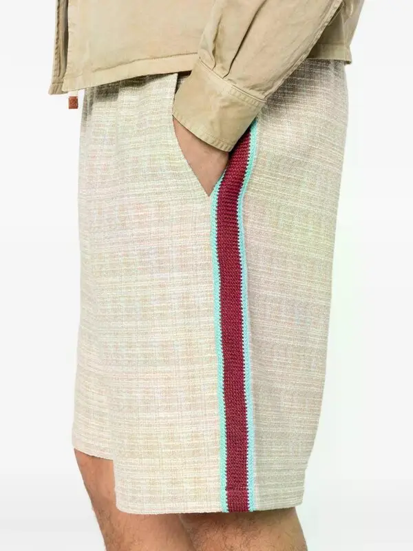 Drole De Monsieur Side-stripe Shorts