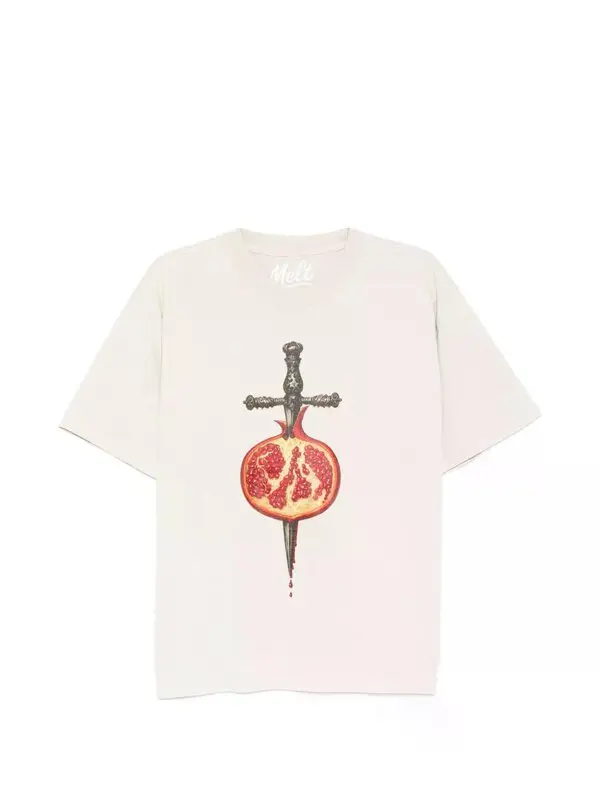MELT Pomegranate-print T-shirt