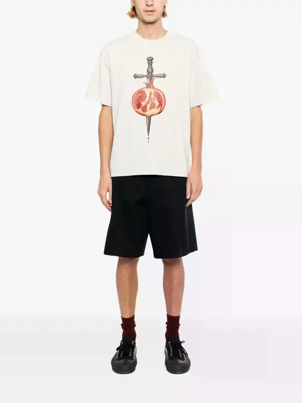 MELT Pomegranate-print T-shirt