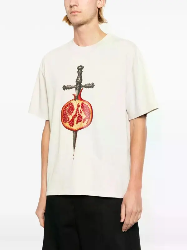 MELT Pomegranate-print T-shirt