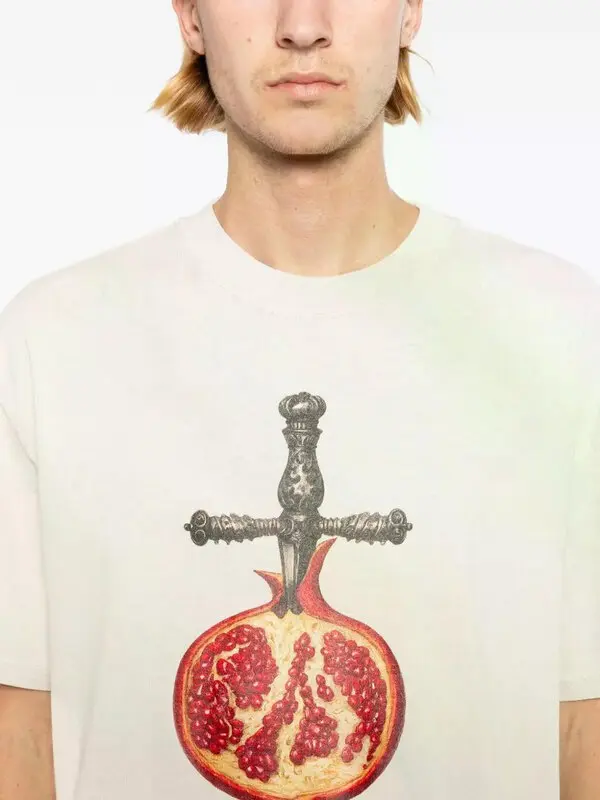 MELT Pomegranate-print T-shirt