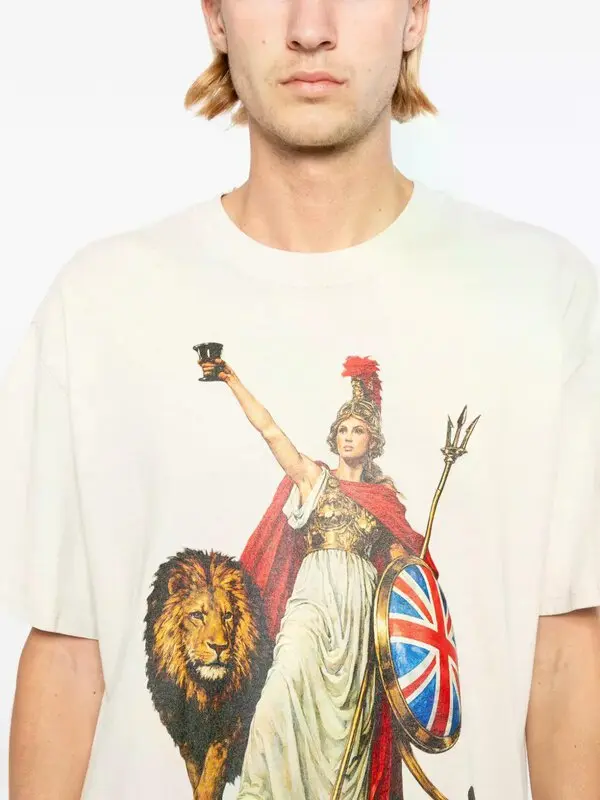 MELT Graphic-print T-shirt - Neutrals