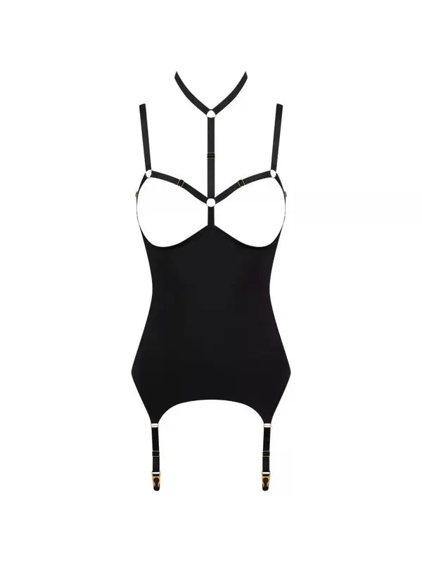 MAISON CLOSE Ring Detail Body - Black