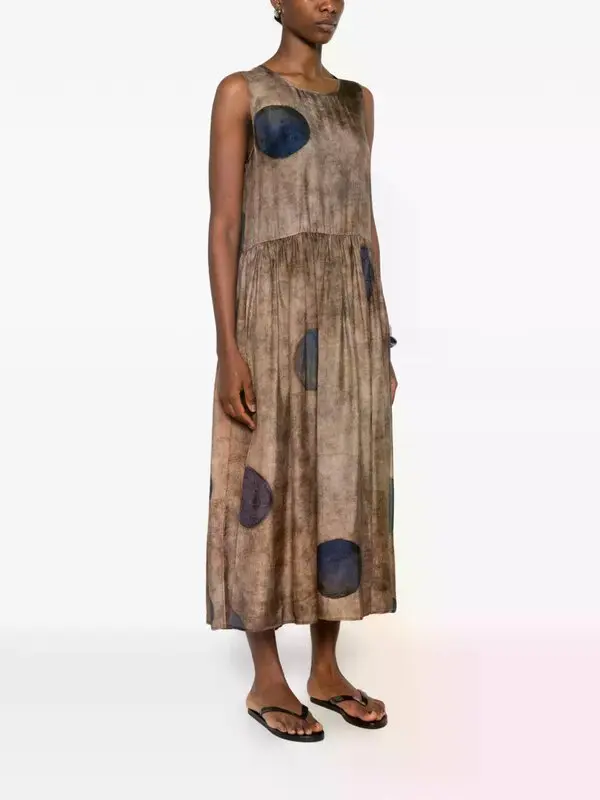 UMA WANG Ardal Draped Midi Dress