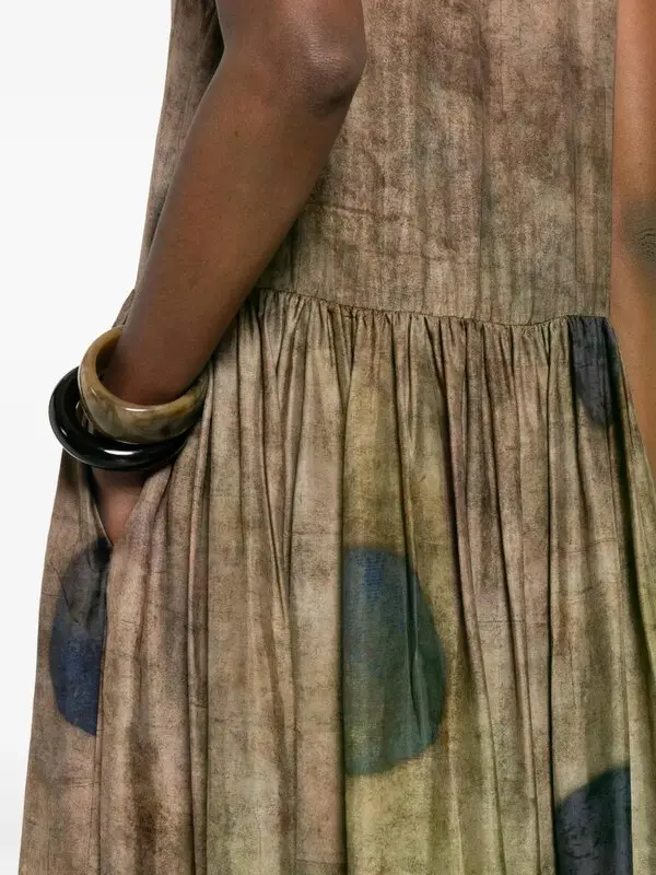 UMA WANG Ardal Draped Midi Dress