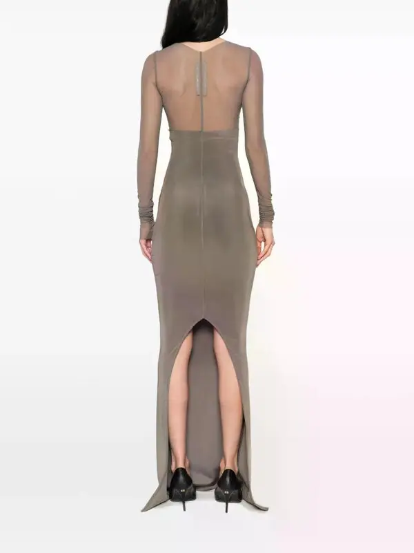 Rick Owens Dirt Coda Maxi Skirt - Grey