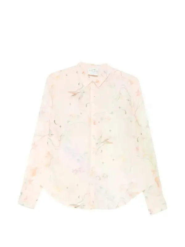 FORTE_FORTE Floral Print Shirt