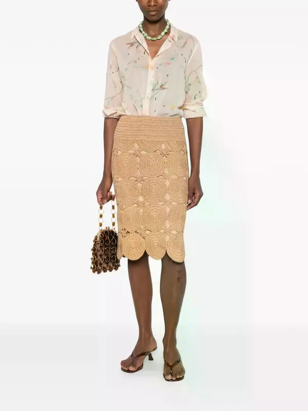 FORTE_FORTE Floral Print Shirt