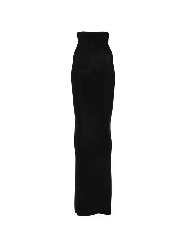 Rick Owens Dirt Coda Maxi Skirt - Black