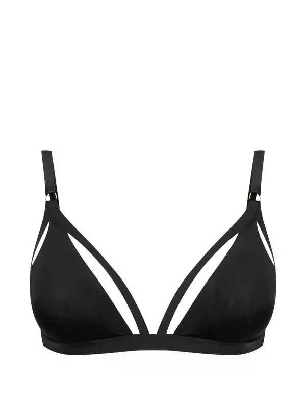 MAISON CLOSE Triangle Bra - Black
