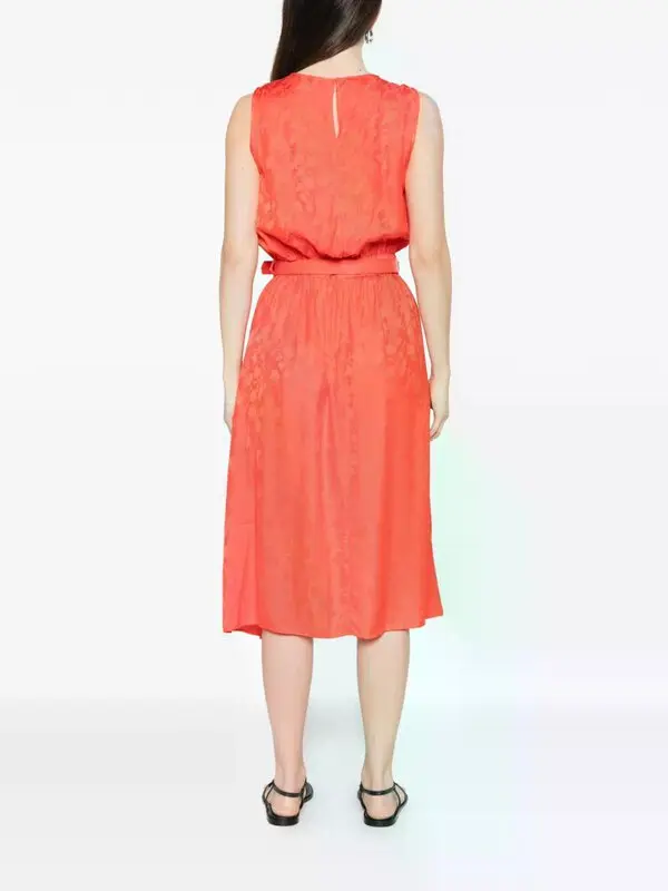 Pinko Belted Midi Dress