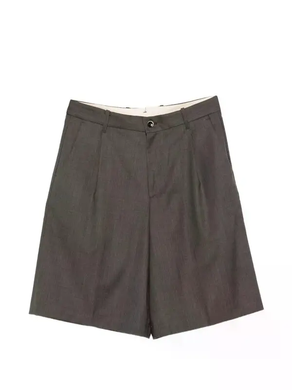 NINE:INTHE:MORNING Odell Pleated Shorts