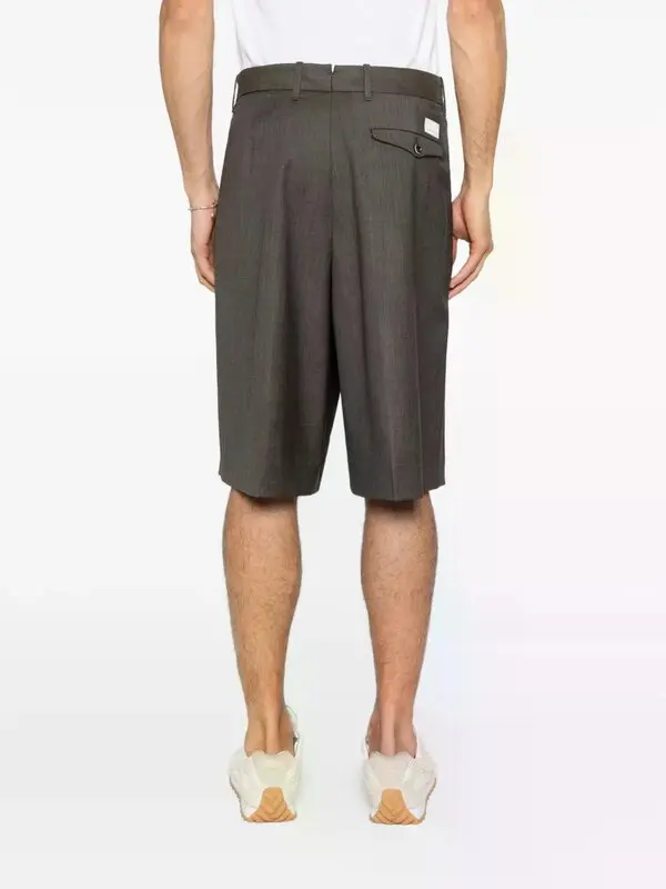 NINE:INTHE:MORNING Odell Pleated Shorts
