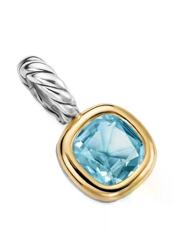 David Yurman Mini Cushion Cut Amulet - Silver