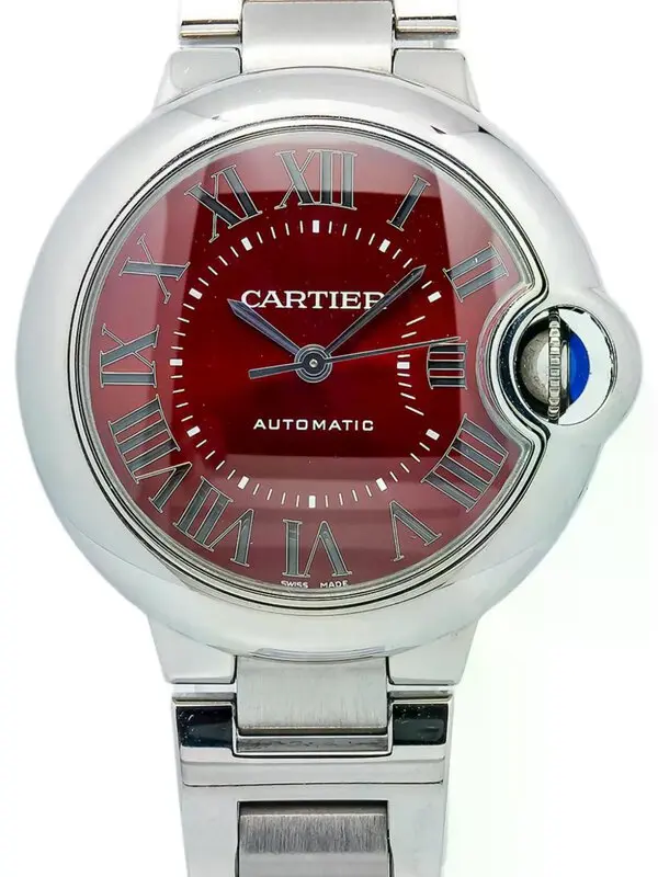 Cartier Ballon Bleu 33mm Watch - Red