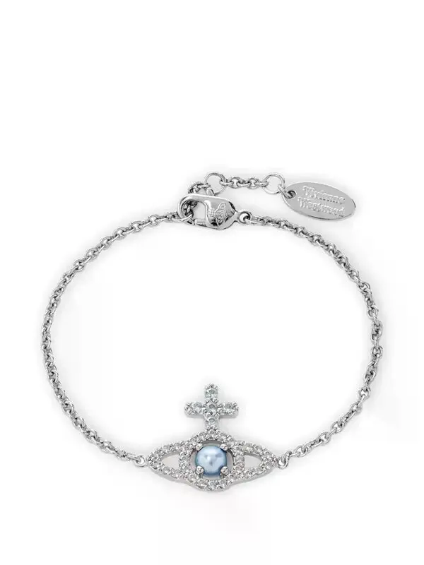 VIVIENNE WESTWOOD Olympia Chain Bracelet - Silver
