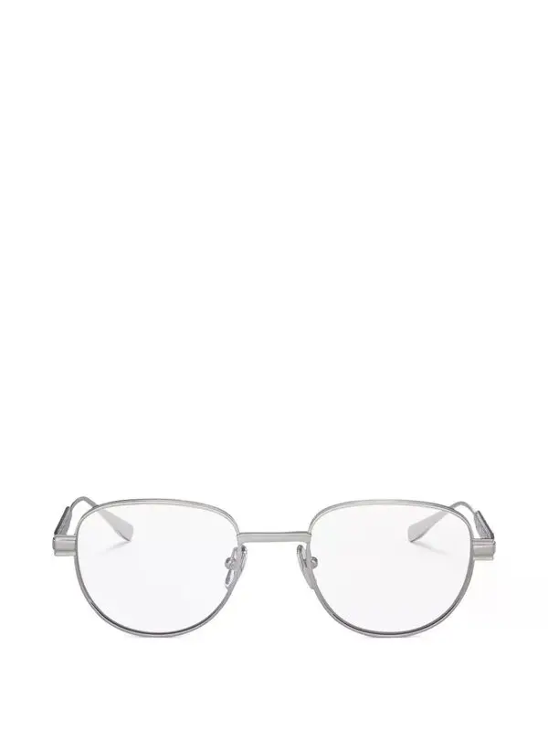 Balmain Round Frame Eyeglasses - Silver