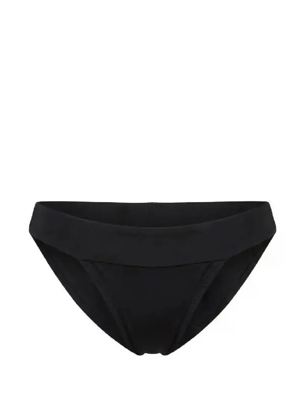Norma Kamali Low-rise Bikini Bottom - Black