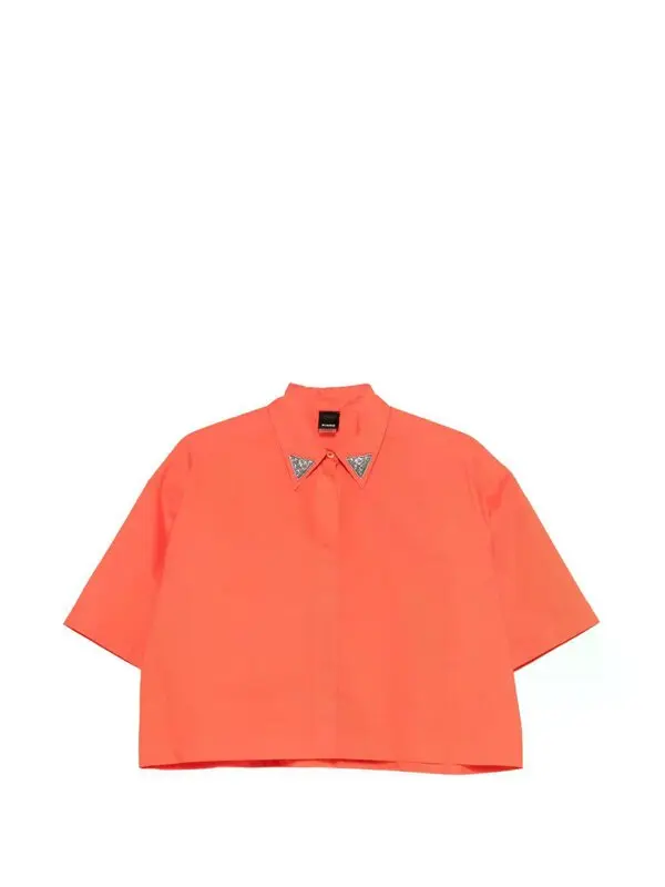 Pinko Embellished-collar Shirt
