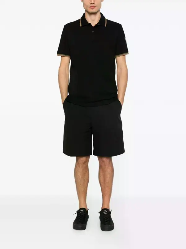 Moncler Elasticated Shorts - Black