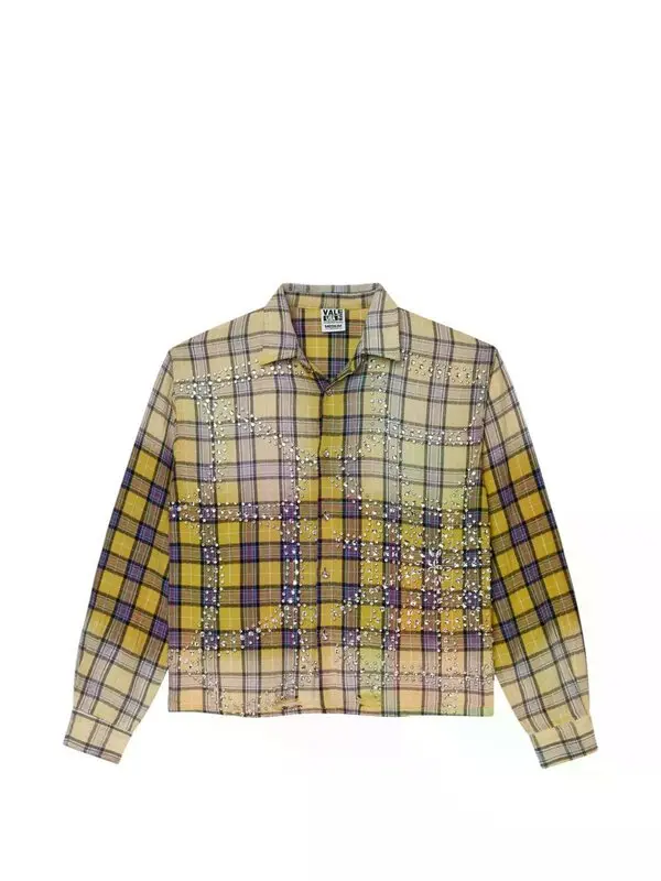 VALE FOREVER Plaid-pattern Shirt