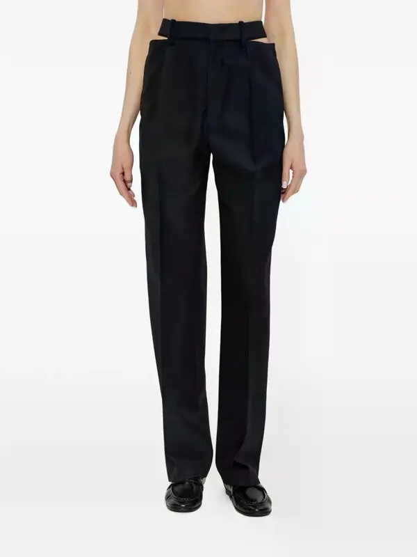 JIL SANDER Wool Blend Trousers