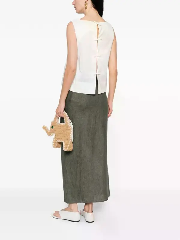 Herno Round-neck Blouse - Neutrals