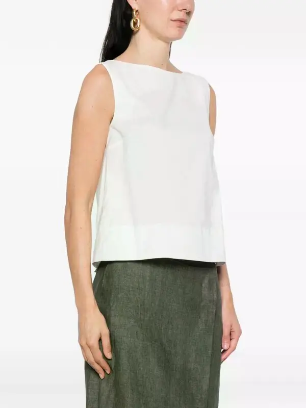 Herno Round-neck Blouse - Neutrals