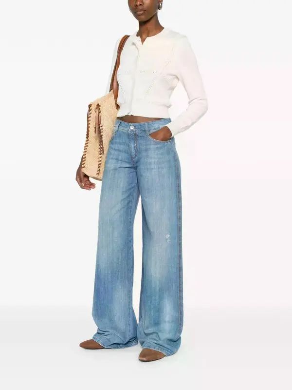 Ermanno Scervino Wide-leg Jeans