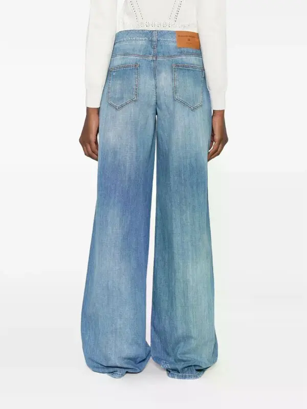 Ermanno Scervino Wide-leg Jeans