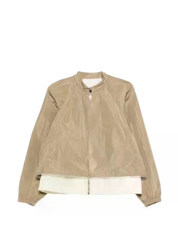 Fabiana Filippi Layered Raglan-sleeve Jacket