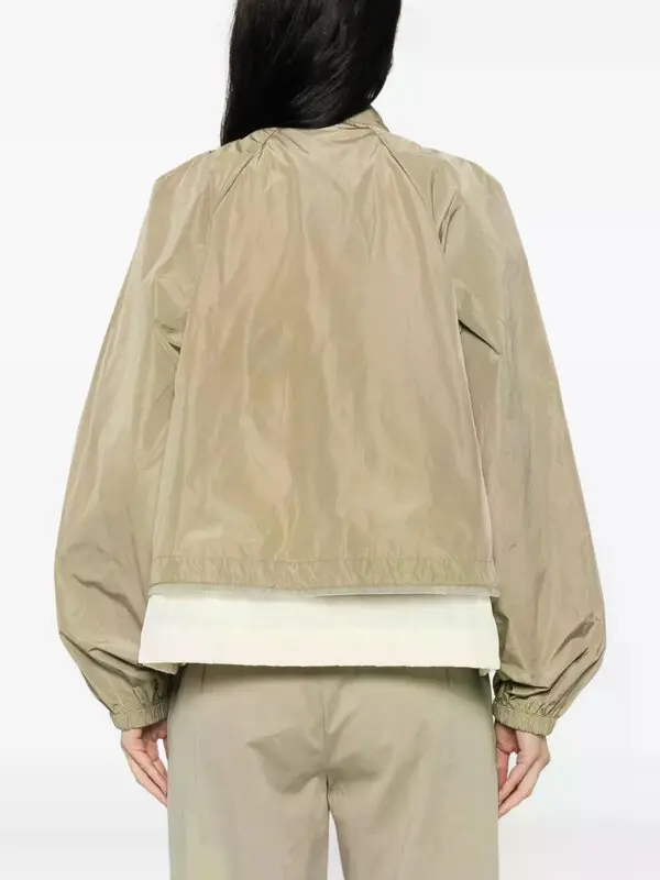 Fabiana Filippi Layered Raglan-sleeve Jacket