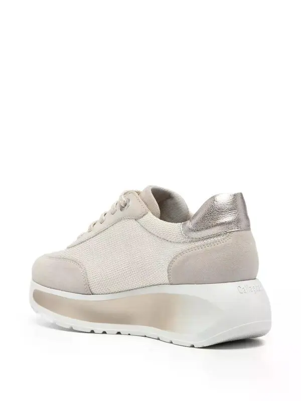 CALLAGHAN Metallic Lace-up Sneakers