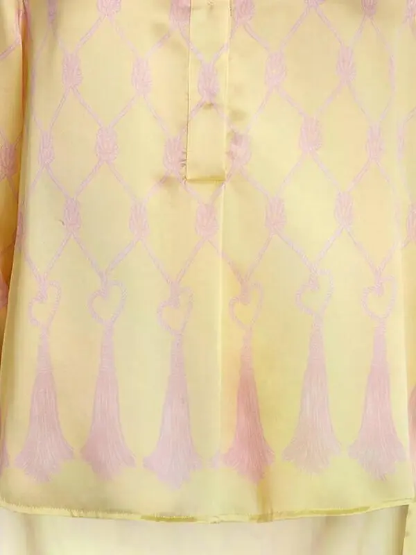 GENNY Graphic-print Shirt - Yellow