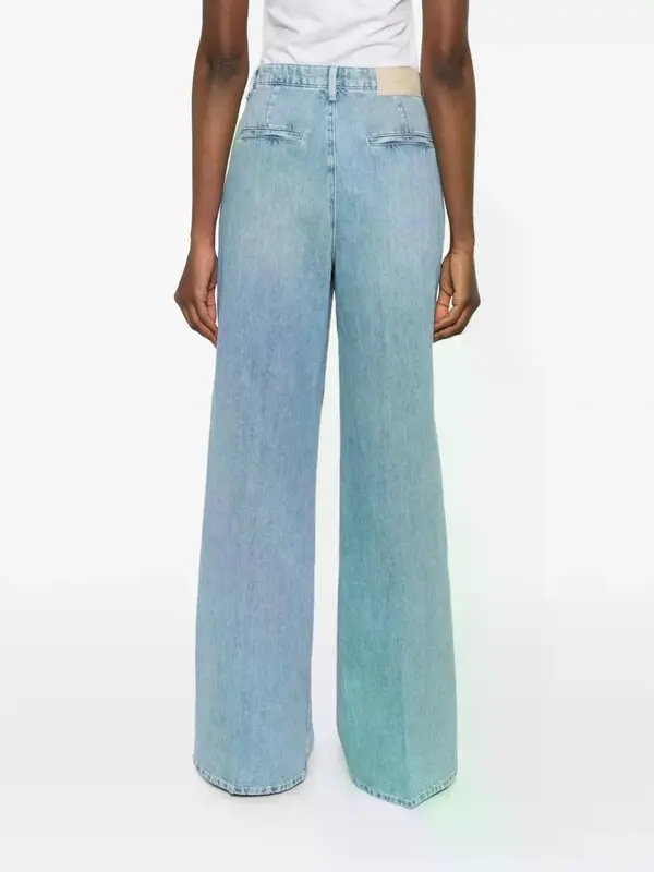 7 For All Mankind Side-pocket Wide-leg Jeans