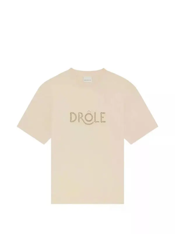 Drole De Monsieur Logo Short-sleeve T-shirt - Neutrals