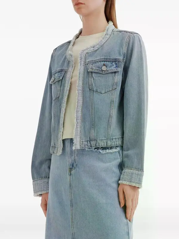 B+AB Fringed Denim Jacket