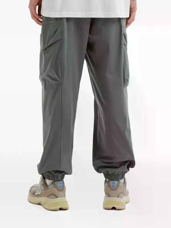 FINGERCROXX Cargo-pockets Track Pants - Grey