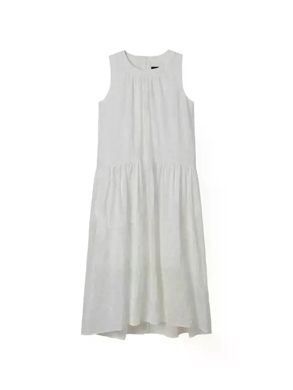 TOUT A COUP Sleeveless Gathered Dress