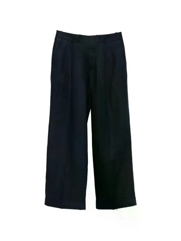 CELLAR DOOR Angie Pleated Trousers - Blue