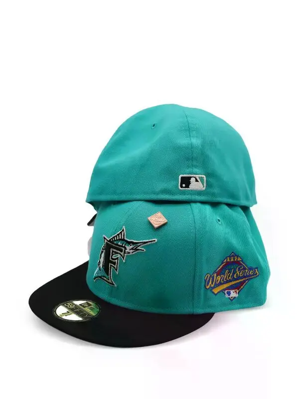 New Era X Florida Marlins 1997 World Series Baseball Cap - Blue