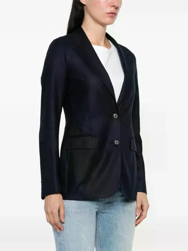 Tagliatore Single-breasted Blazer - Blue