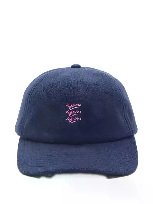 BISOUS SKATEBOARDS Gianni Embroidered Baseball Cap - Blue