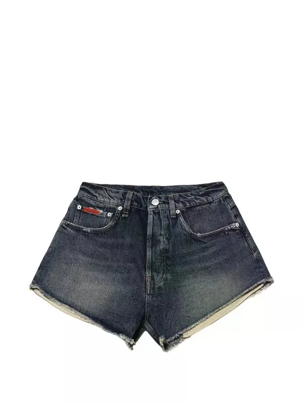 Martine Rose Frayed Denim Shorts