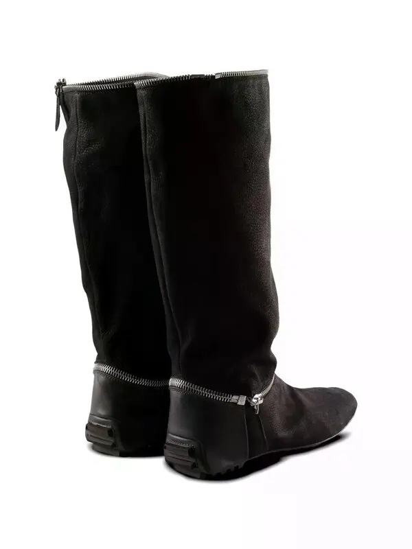 KIKO KOSTADINOV Zip Detail Boots - Black