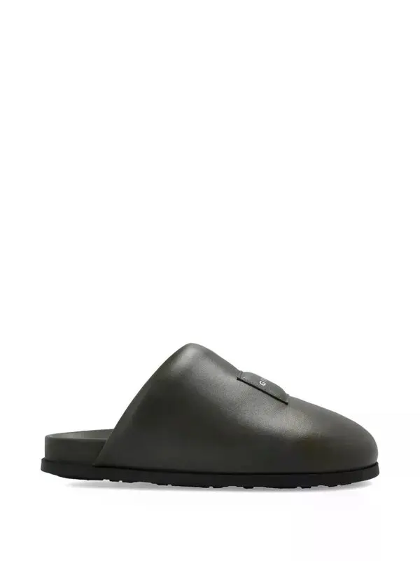 Givenchy Logo-patch Mules - Green