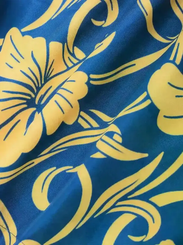 Drole De Monsieur Floral Print Shorts