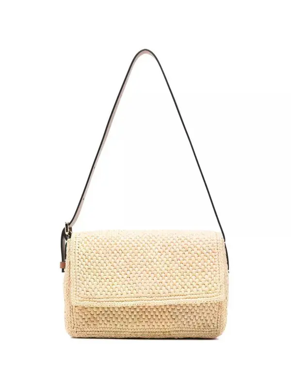 Manebí Natural Leather Shoulder Bag - Neutrals