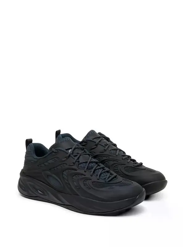 Oakley Lace-up Textured Sneakers - Black